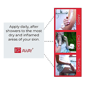 KPAway Keratosis Pilaris Lipid Repair Emollient + KPAway Skin Polish Gentle Exfoliating Body Wash