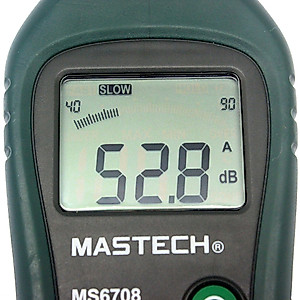 Professional Digital Sound Level Meter MS6708 anallog bar 30 to 130dB Backlight