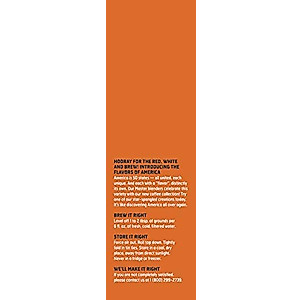 Eight O'Clock Coffee Flavors of America Vermont Maple Bourbon, 11-Ounce, Ground Coffee, Robust Maple, Caramel & Bourbon