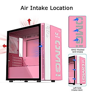 SZD S590 Gaming pc case (Pink)