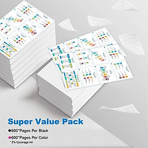 GALADA Compatible Ink Cartridges Replacement for Brother LC103 LC103XL LC101 LC101XL Ink Cartridges for MFC-J870DW J470DW J475DW J4310DW J4410DW J4510DW J4610DW J4710DW J875DW J450DW Printer 10Pack