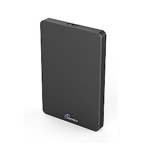Sonnics 320GB Dark Grey External Portable Hard Drive USB 3.0 Super Fast Transfer Speed for use with Windows PC, Apple Mac, Smart tv, Xbox ONE & PS4