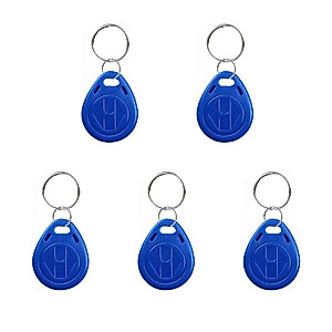 AMOCAM Door Access Control System, Stand-Alone Password Keypad + 5PCS Key Fobs Keychains for Entry Home Security Access Controller