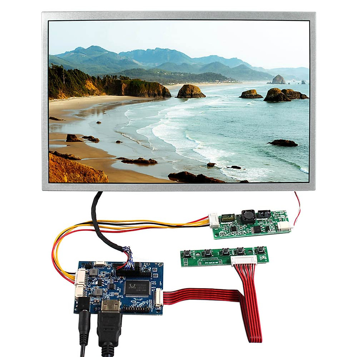 VSDISPLAY 12.1 Inch Display Panel 1280x800 12.1'' IPS LCD Screen VS121T-004A with HD-MI Audio LCD Controller Board