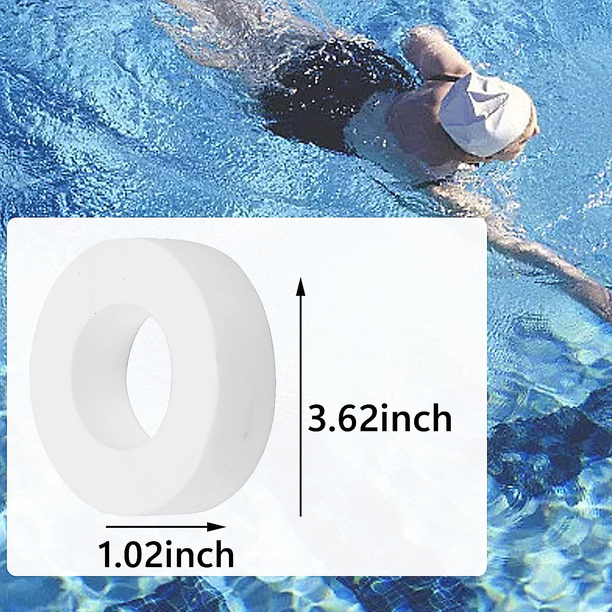4 Pack Climbing Rings Replacment for Maytronics Dolphin Robotic Pool Cleaners 6101611-R4, Compatible with Dolphin Nautilus CC Plus M200 M400 M500 DX3 DX4 DX6 and More