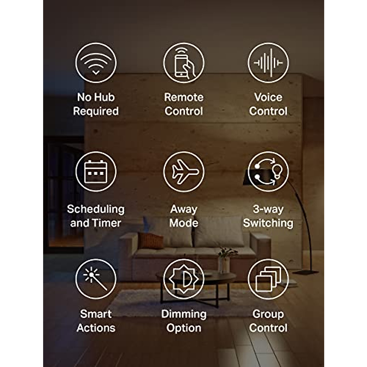 Kasa Smart 3 Way Dimmer Switch KIT, Dimmable Light Switch Compatible with Alexa, Google Assistant and SmartThings, Neutral Wire Needed, 2.4GHz, ETL Certified, No Hub Required, White (KS230 KIT v2)