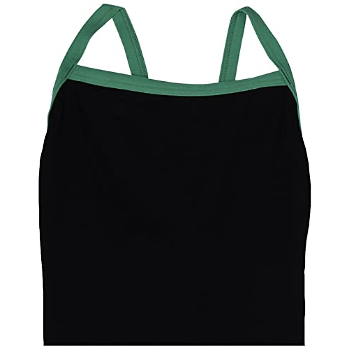 Speedo 881901698928 Flyback Training Suit 1Pc Adult Team Black/Bright Green 28