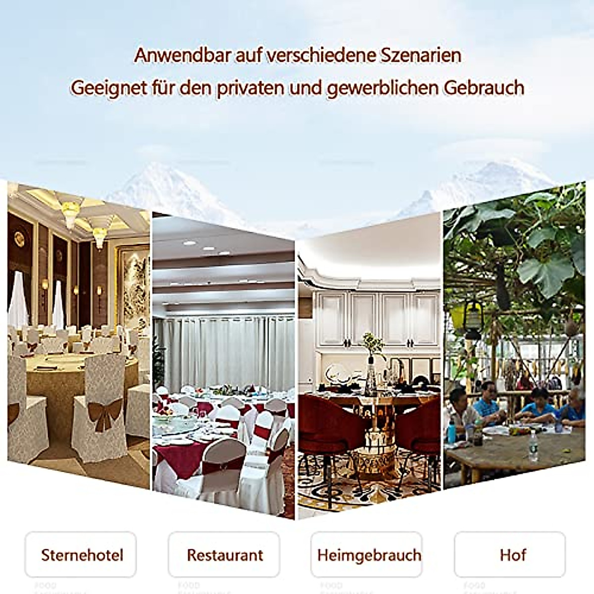 CHUJUA Large Lazy Susan for Dining Table Kitchen Glass Turntable with Aluminum Alloy Bearing, Smooth Swivel, Turntable Dining Table Transparent Round Turntable Tabletop Rotating Serving Tray 90cm