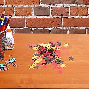 VILLCASE 1 Set Dining Table Decor Party Accessory Confetti Glitter Table Decoration Table Scatters Decoration Glitter Stars Beer Festival Confetti Decor Party Favor Desktop Sequins Paper