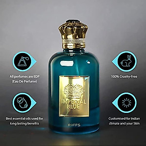 Riiffs Imperial Blue by Riiffs Eau De Parfum Spray 3.4 oz for Men
