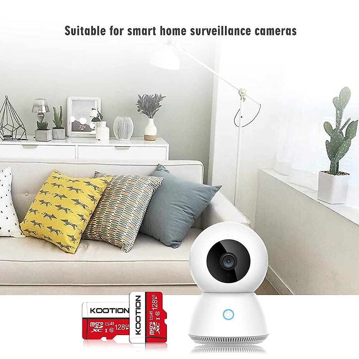 KOOTION 2-Pack 128GB Micro SD Card Class 10 Micro SDXC Card 128GB UHS-1 Memory Card Ultra High Speed TF Card, C10, U1, 128 GB