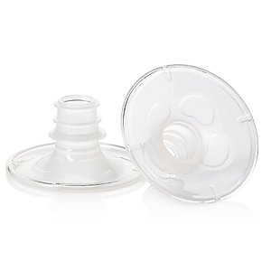 Evenflo Feeding 2 Piece AdvancedFit Flange System with Access to Instructional Video, Small (24.5mm)(Pack of 2)