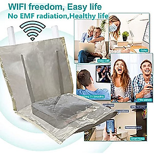 WiFi Router Cover Case, Electromagnetic Exposure Protective Cover US Guard 14IN x 16IN