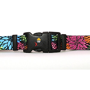 Small Flower Days Replacement Containment and Training Dog Collar Strap with RFA-67 Batteries - Compatible with Most PetSafe In-Ground Fence, Wireless Fence Receiver, and Training Collars (Bundle 2)