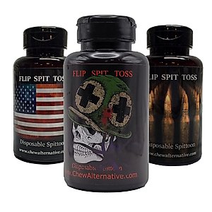 DC Crafts Nation Mud Bud Disposable Spittoon Variety Pack - US Flag, Skull Medic & Ammo