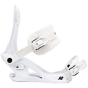 K2 Bedford White Small Snowboard Bindings Women's 2022