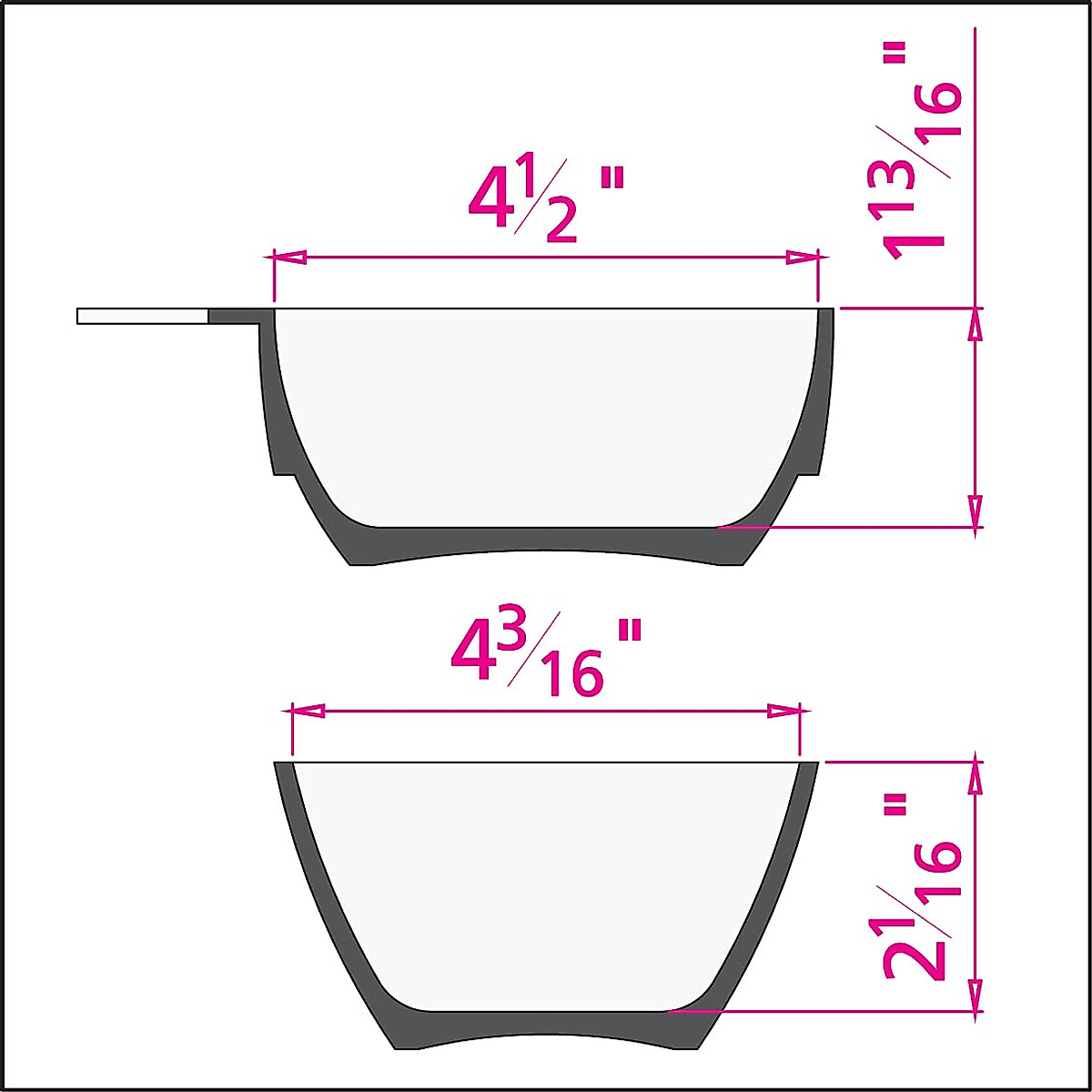 Modular Shaving Bowl by SHAVEBOWL (Made in USA) - White