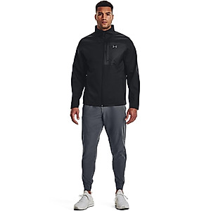 Under Armour Men's ColdGear Infrared Shield 2.0 Soft Shell, (001) Black / / Pitch Gray, Large