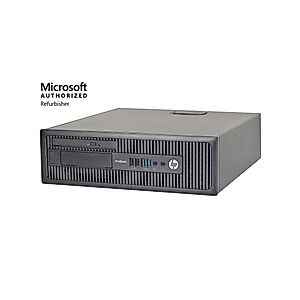 HP EliteDesk 600 G1-SFF, Intel Core i7-4770 3.4GHz, 8GB RAM, 500GB Hard Drive, DVDRW, Windows 10 Pro 64Bit (Cerfified Renewed)
