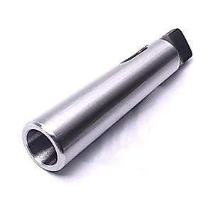 ATOPLEE 1pc MT2 to MT1 Morse Taper Drill Sleeve Reducing Adapter for Lathe Milling