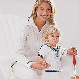 Patons Grace Yarn, 1.75 oz, Snow, 1 Ball