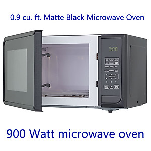 Microwaves Small Countertop Microwave Oven With 6 Auto Menus, Kitchen Essentials Microwave, 0.9 Cu Ft, 900W Compact Mini microwave LED Lighting