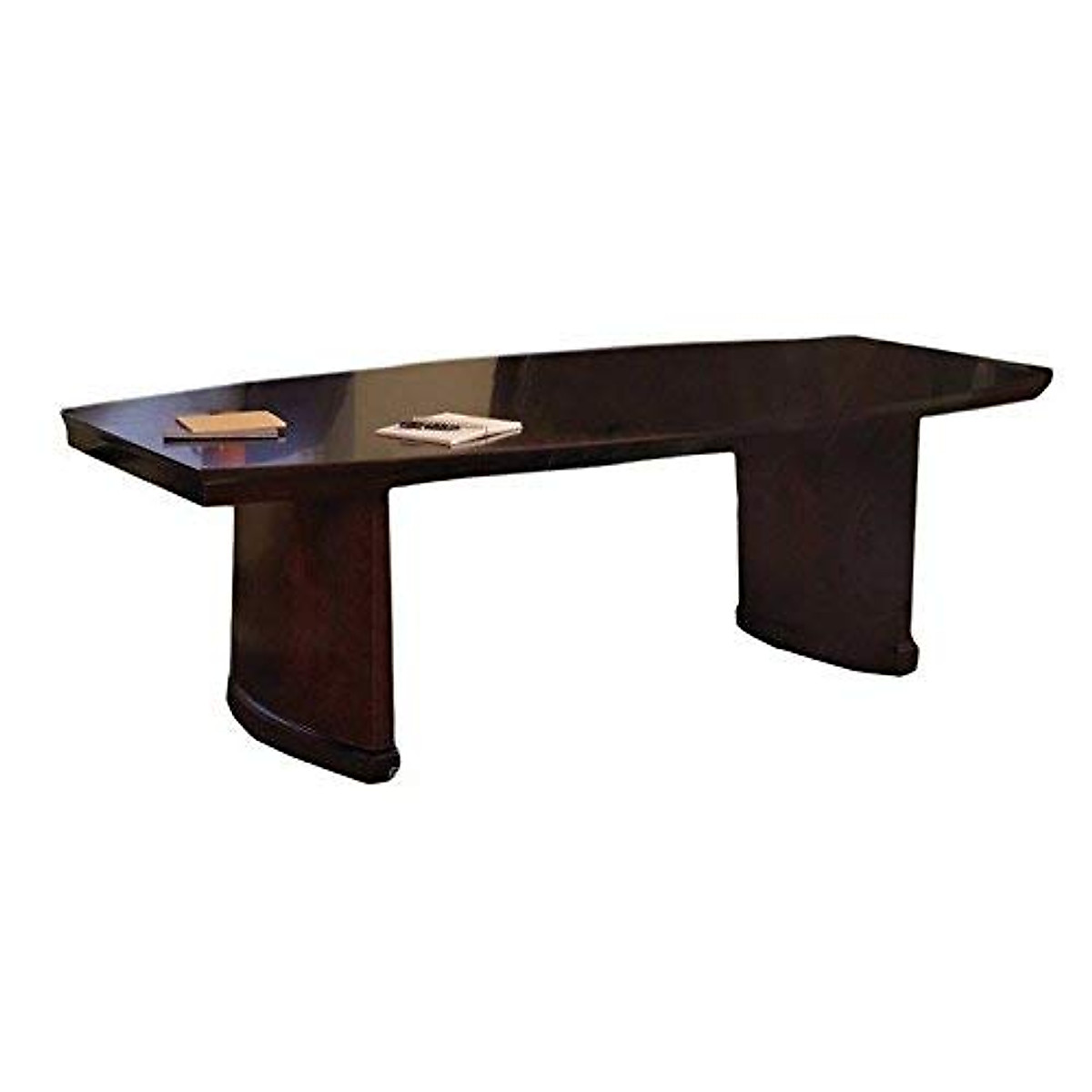 Mayline Sorrento Rectangle Conference Room Table, 8'W x 3.5'D, Espresso Veneer