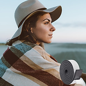 Hat Tape Roll 60" (5 Feet) - Hard Hats Size Reducer Foam Filler - Cap Sizing Strip Insert - for Fedora, Baseball Caps, Pana, Straw, Cowboy, Western