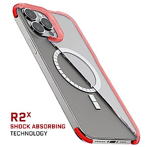 Ghostek Pink MagSafe iPhone 13 Pro Max Case - Anti-Yellow, Slim Fit, Protective Cover for Women (6.7 Inch)