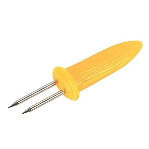 12 PCS/Set Corn on The Cob Holders, Corn on The Cob Skewers for BBQ, Durable Heat Resistant Non Slip Corn on the Cob holders for BBQ, Cooking, Birthday Party