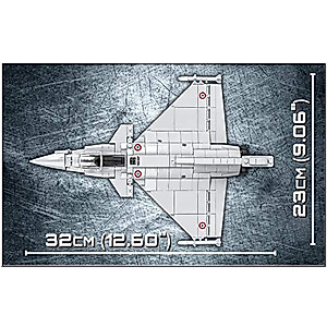 COBI Armed Forces Rafale C Fighter Aircraft, Silver