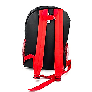 Disney Mickey Mouse Backpack Front Body 16" with 3-Zipper Pockets