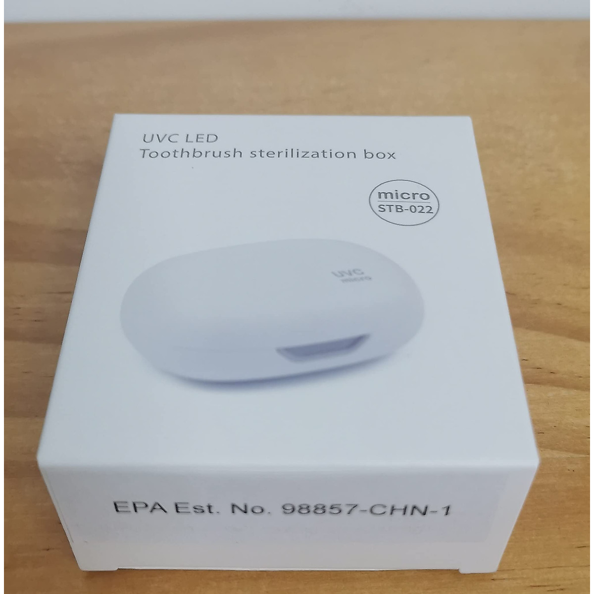 ELMWAY Toothbrush Holder, Toothbrush Cleaner Case, Portable USB Charging Toothbrush Cover with U V-C Light, Travel Toothbrush Holder