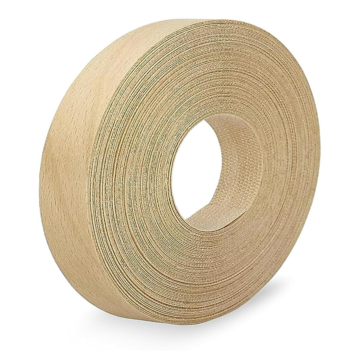 Birch Edge Banding, 4/5 inch x 49ft Roll of Plywood Veneer Edge Banding, Pre-glued Real Wood Veneer Edging, Flexible Easy Application Iron-on Edge Banding for Cabinet Repair Furniture Restoration