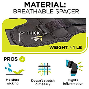 BraceAbility Obesity Hinged Knee Pain Brace - Overweight Men and Women's Wraparound Plus-Size Support for Osteoarthritis, Joint Pain, Ligament Weakness, Medial and Lateral Kneecap Instability (5XL)