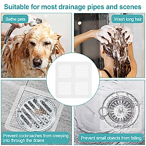 30Pcs-Disposable Shower Drain Hair Catcher&Bathtub Drain Cover& Shower Hair Drain Catcher,Kitchen Sink Drain Strainer&Bathroom Sink Drain StrainerFor Sink Stopper,Bathtub,Bathroom,Sink,Human&Pet Hair