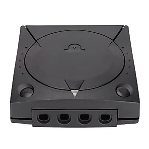 yaogohua Housing Shell Plastic Shock Absorbing Black Replacement Protective Case for Dreamcast DC, Box Game Console Protector for Dreamcast DC Accessory