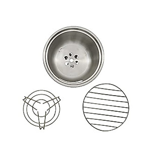 Portable Camping Small Charcoal Grill Stainless Steel Mini Barbecue Stove Campfire Cookware for Outdoor Hiking Traval Picnic BBQ