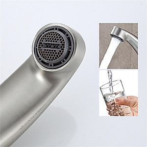 Faucet Cache Aerators with 6 in 1 Faucet Aerator Removal Tool, Aerator Key Removal Wrench, Water Saving Flow Restrictor Set Replacement Part for Bathroom or Kitchen