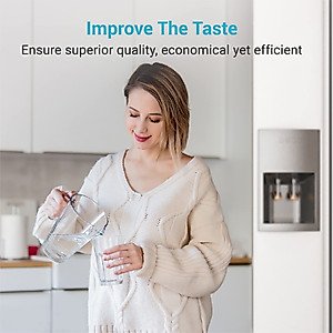 AQUA CREST Replacement for Frigidaire® & Electrolux® WF2CB®, PureSource2®, FC100, NGFC 2000, 9916, 469916, 469911, EWF2CBPA® Refrigerator Water Filter, 1 Filter