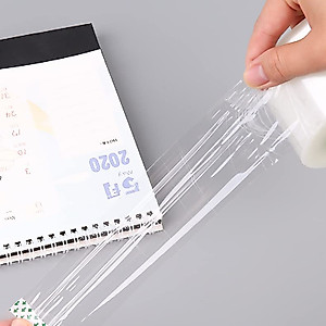 BAIYEUSO Packing Tape,Clear Packaging Tape 6 Rolls,Shipping Tape for Moving Boxes, Shipping, Office,1.88 Inch x 60 Yards,Total 120 Yards (6, Transparent)