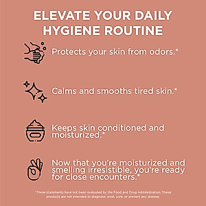 Pure for Men Bum Balm | Raw Lotion for Men | All Purpose Skin Hydration and Deodorizing Balm | Raw Shea Butter, Mint and Clove | 3.8 oz.