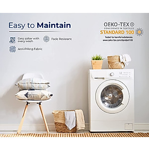 Crown Collection Luxuriate Hotel 1000-TC Hypoallergenic Ultra Soft 100% Egyptian Cotton Super King Plus 120X120 Toupe Solid Pinch Plated Duvet Cover with Zipper Colser & 2pcs Pillow Case Set