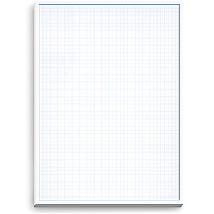Next Day Labels 11x17 / Blueprint and Graph Paper (1 Pad, 50 Sheets Per Pad)