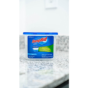 DampRid Fresh Scent Disposable Moisture Absorber, 10.5 oz., 3 Pack – Attracts & Traps Excess Moisture, Eliminates Musty Odors, Creates Fresher, Cleaner Air, White