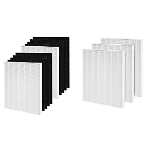 5 HEPA + 8 Carbon Prefilter Compatible with Winix C535, 5300-2, P300, 5300, Repalce 115115