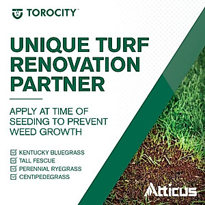 Torocity Turf Herbicide - Mesotrione Concentrate (8 oz) by Atticus (Compare to Tenacity) – Selective Weed Killer for Commercial and Residential Lawns – Pre and Post Emergent Control