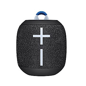 Ultimate Ears WONDERBOOM 3, Small Portable Wireless Bluetooth Speaker, Big Bass 360-Degree Sound for Outdoors, Waterproof, Dustproof IP67, Floatable, 131 ft Range - Active Black