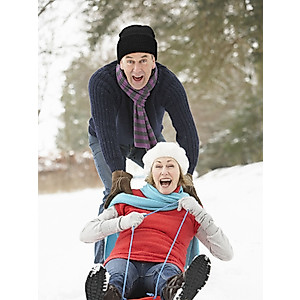 Blulu 4 Pieces Warm Full Face Cover Ski Winter Mask Balaclava Knit Full Face Mask for Men Women Outdoor Sports(Black)