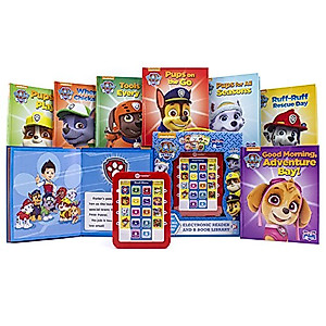 Nickelodeon Paw Patrol Chase, Skye, Marshall, and More! - Me Reader Electronic Reader and 8 Sound Book Library - PI Kids